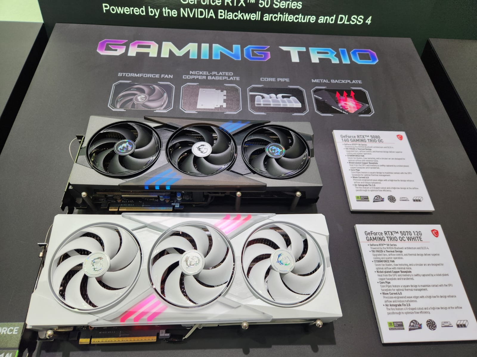 MSI Pamerkan Konsep Kartu Grafis GeForce RTX 50 Series